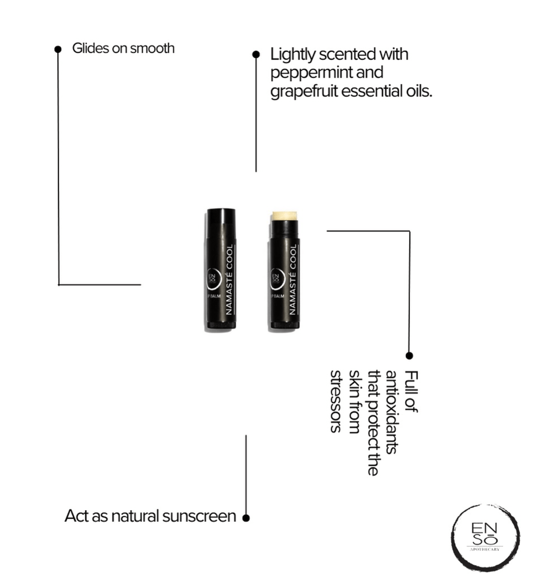 Namasté Cool Lip Balm | Natural Lip Balm – Enso Apothecary