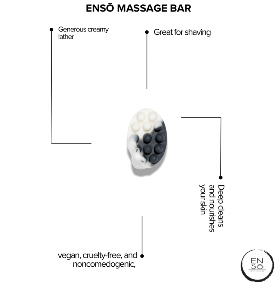 No.1 Ensō Massage Body Bar Soap | Handmade Coconut Oil Soap – Enso ...