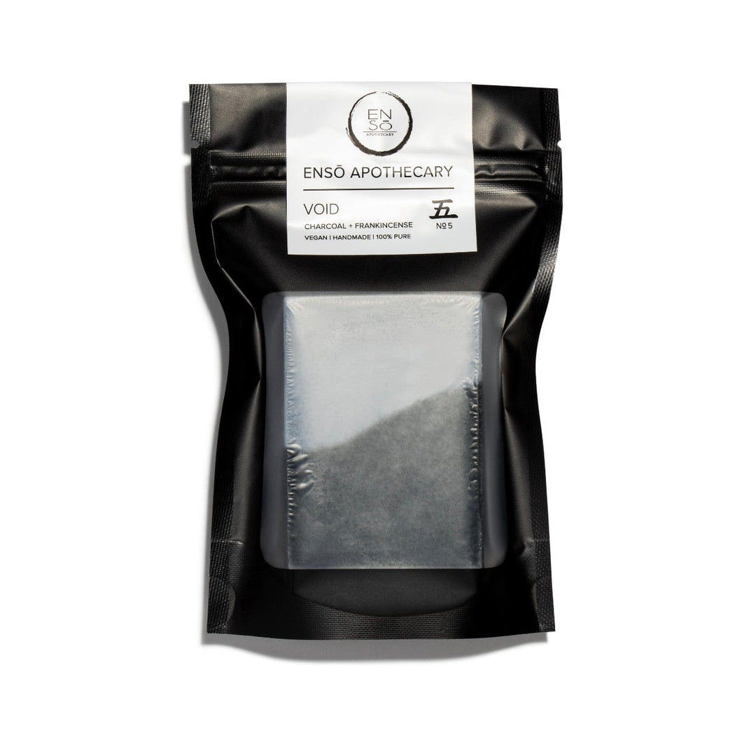 No. 5 Void Face Bar Soap | Handmade Coconut Oil Soap – Enso Apothecary